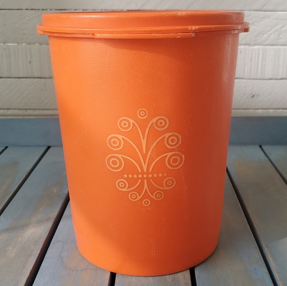Tupperware | Storage & Organization | Vintage Tupperware Harvest Orange ...